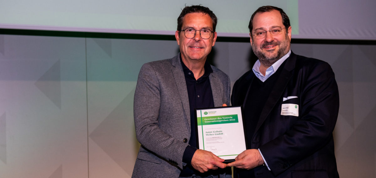 Vonovia Innovationspreis für Weber Therm Circle - immoclick24.de